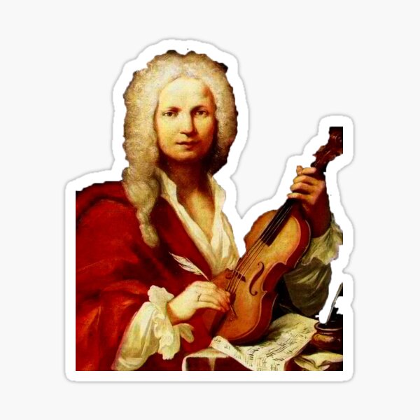"Vivaldi" Sticker by Charf | Redbubble