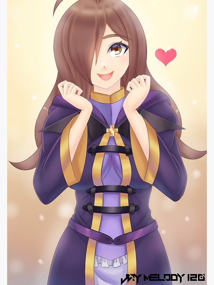 Wiz Konosuba Fan Art Photographic Print By Rho Unleashed Redbubble