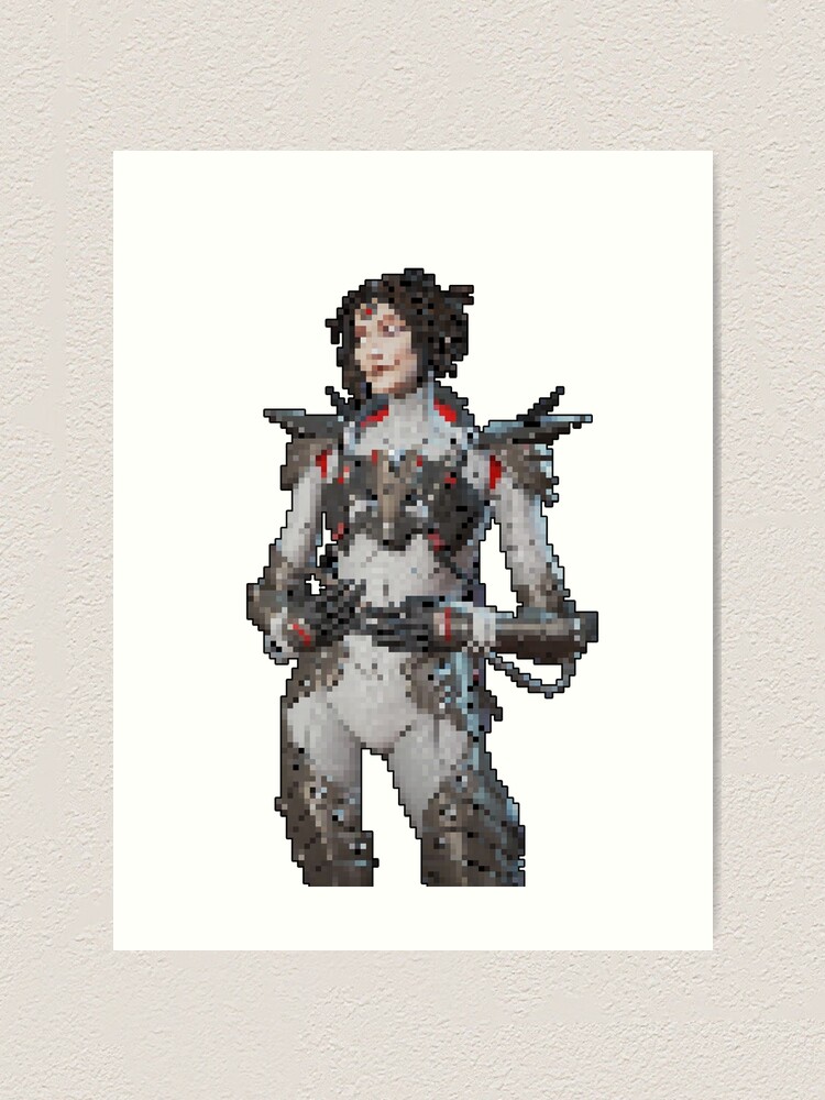 "Pixel Art Horizon" Art Print by Houseofthebread | Redbubble