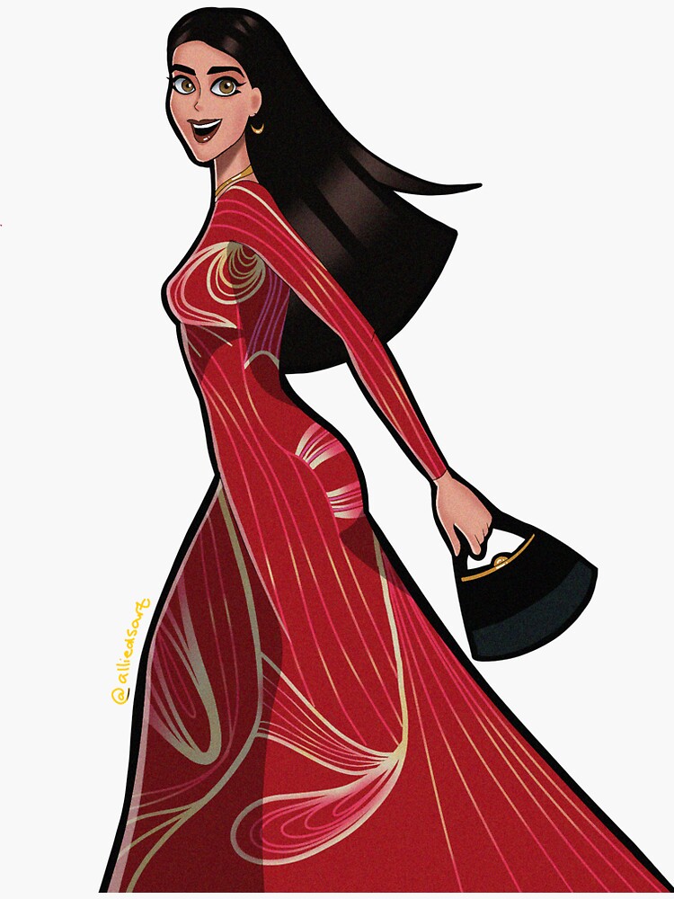 "Isabella's Prom" Sticker for Sale by Alliedsart | Redbubble