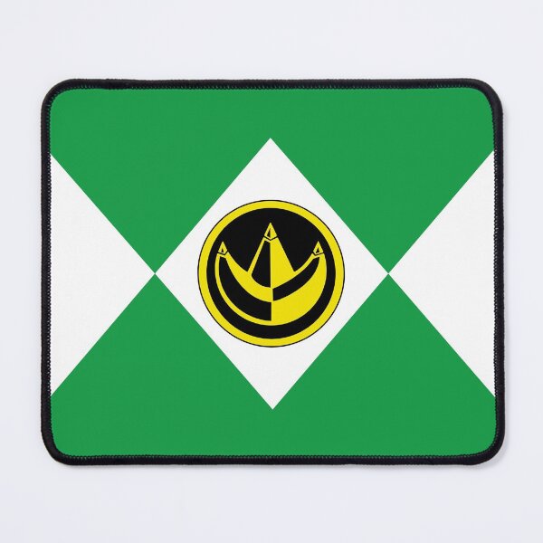 "MMPR Green Ranger With Coin" Mouse Pad for Sale by EstelaGremista ...