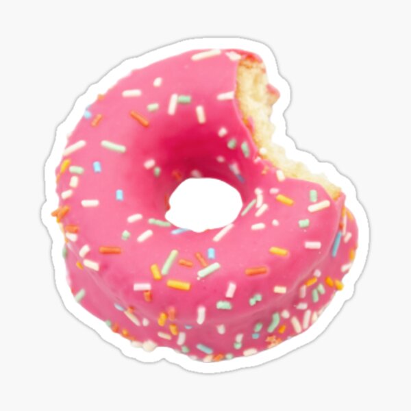 "Pink Donut" Sticker for Sale by TSL-Resell | Redbubble