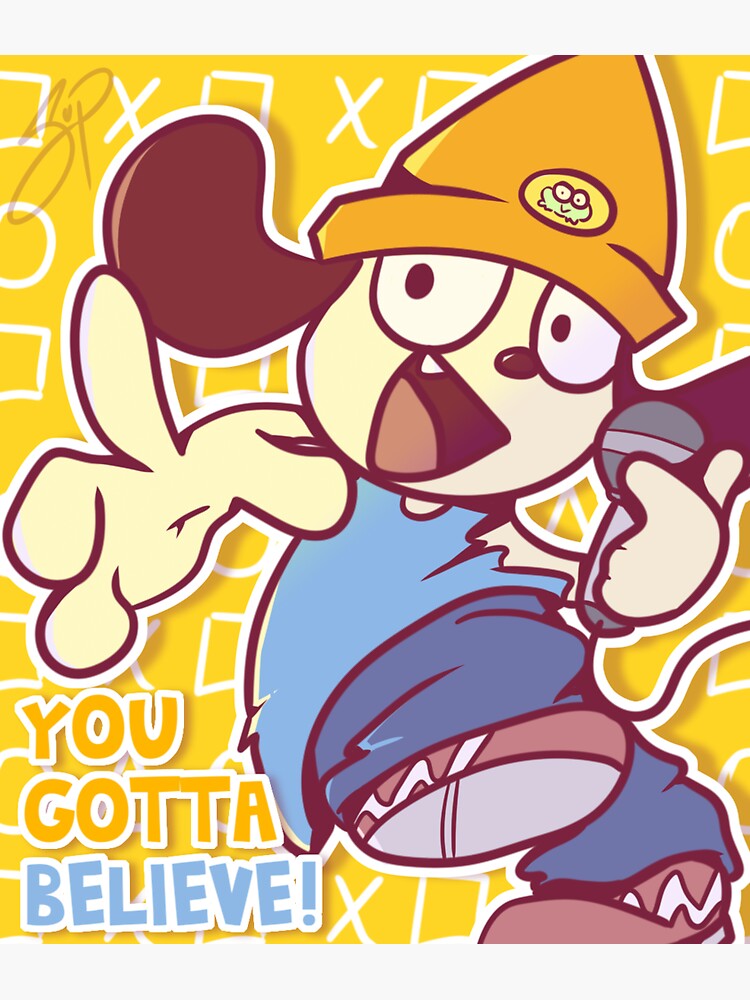 "Parappa" Sticker by Gupelpinguino | Redbubble