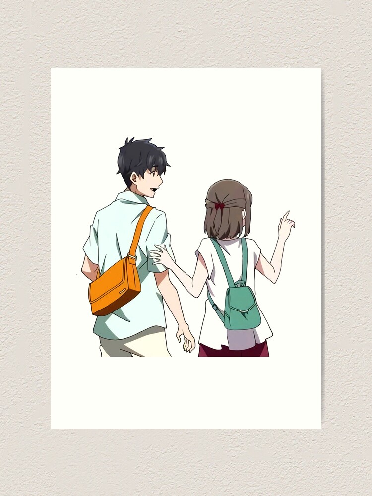 "mio miyamasu and arata kishimo" Art Print for Sale by johnngobosart | Redbubble