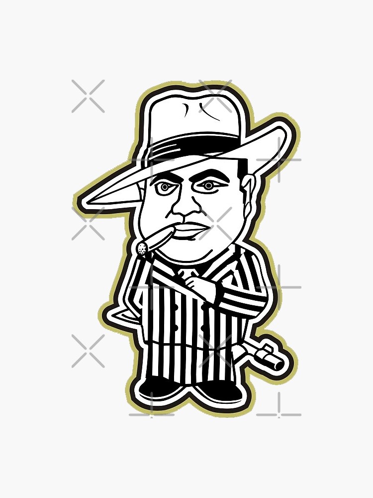 "Al Capone" Sticker for Sale by stevanov1c | Redbubble