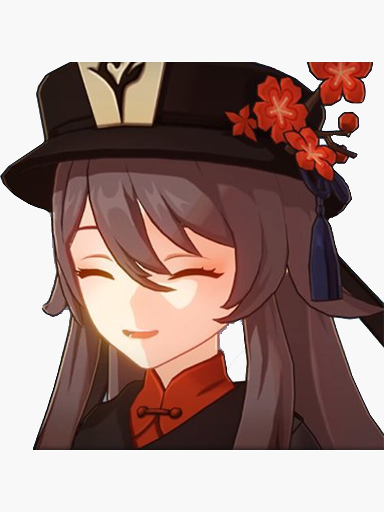 Pegatina «genshin impact hu tao sticker icons» de Animecomic | Redbubble