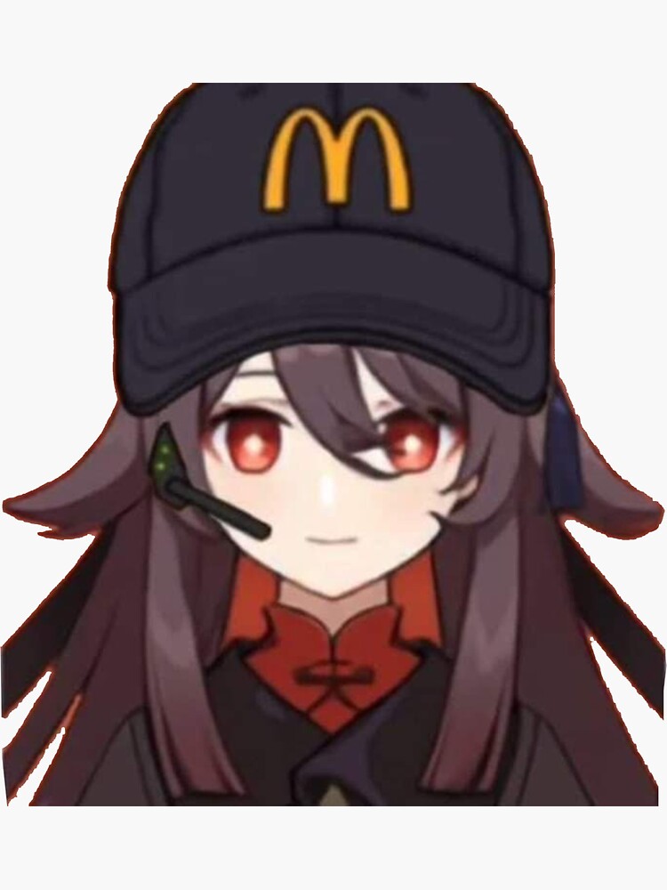 Pegatina «genshin impact hu tao sticker icons mc meme» de Animecomic ...