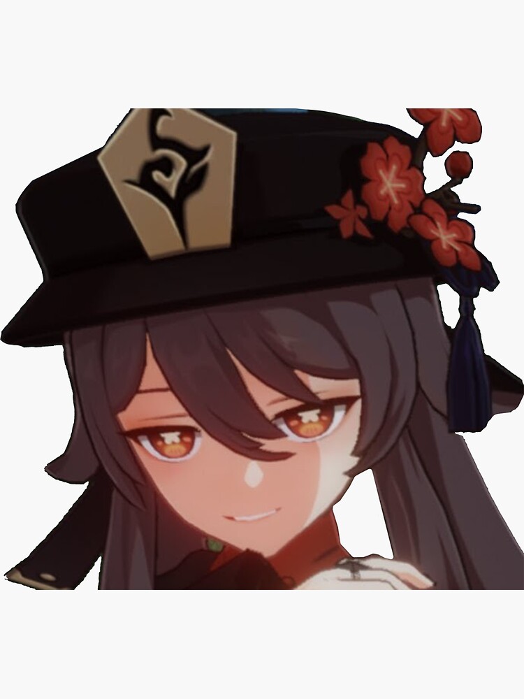 Pegatina «genshin impact hu tao sticker icons» de Animecomic | Redbubble