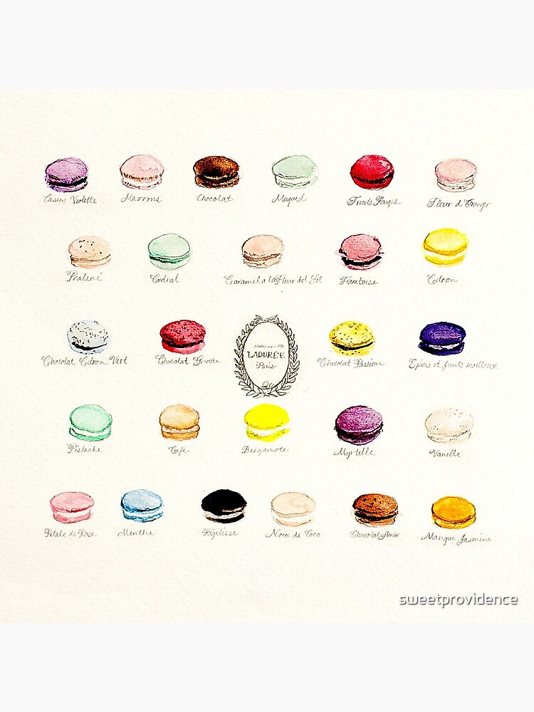 Laduree Macarons Flavor Menu Bag sold by net Reich | SKU 24736163 ...