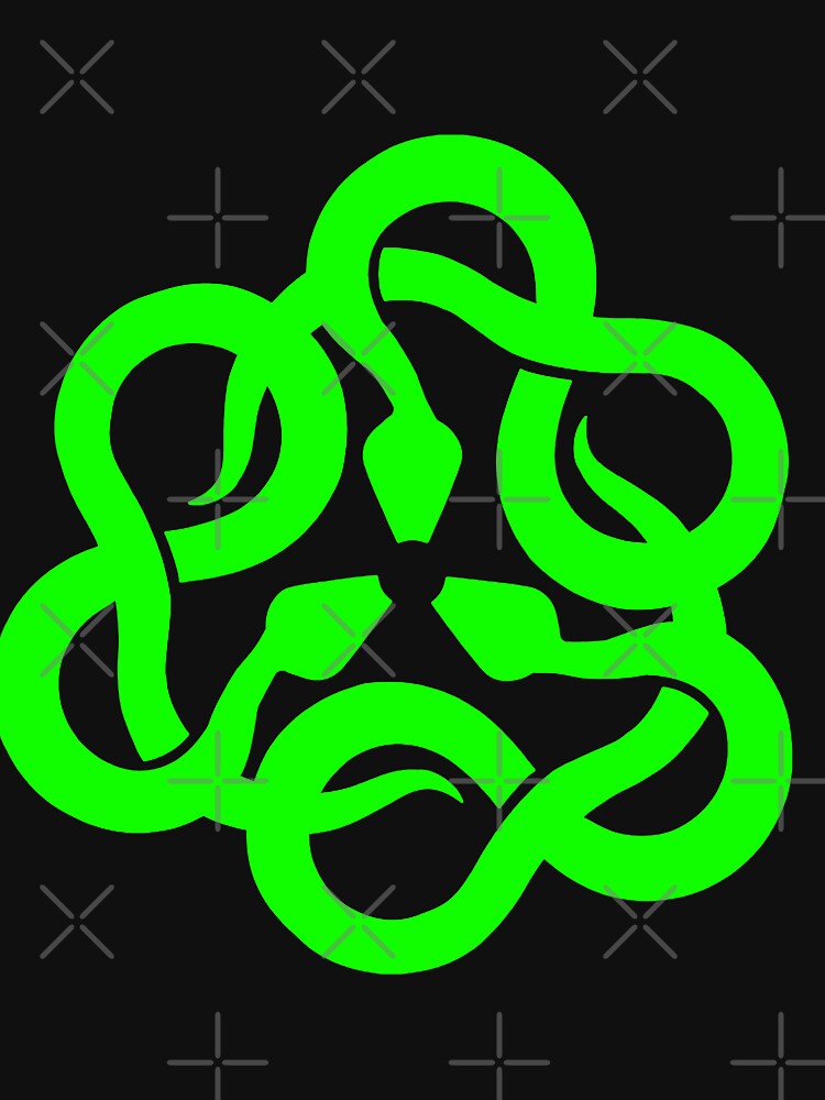 "Project 863 radioactive snakes logo - Remember to breathe " T-shirt ...