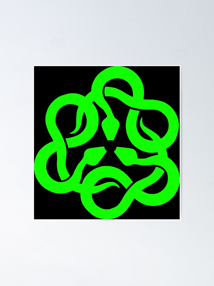 "Project 863 radioactive snakes logo - Remember to breathe " Poster by ...