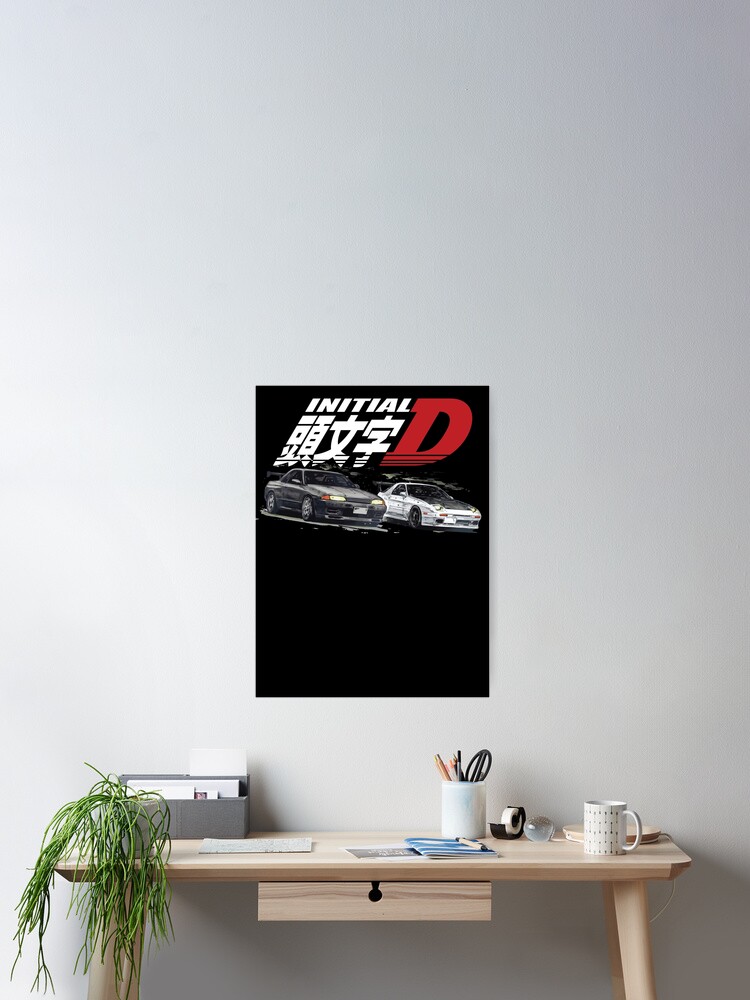 "Initial D - fifth stage Ryosuke Takahashi FC vs Rin Hojo r32 " Poster ...