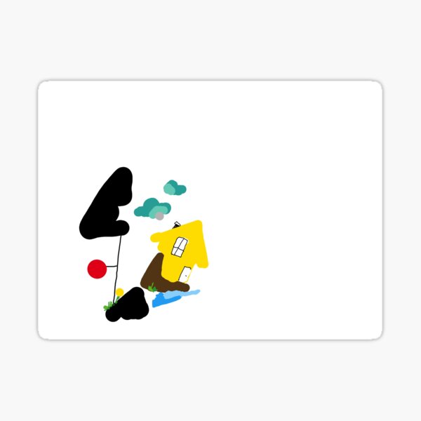 "Me Home" Sticker for Sale by waddle221 | Redbubble