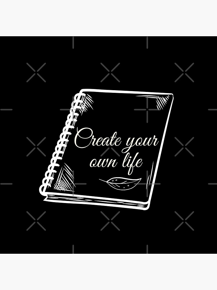 "Create your own life - Write your own story book" Sticker by ...