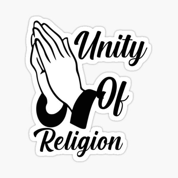 "Unity of Religion " Sticker for Sale by HeartAndOM | Redbubble