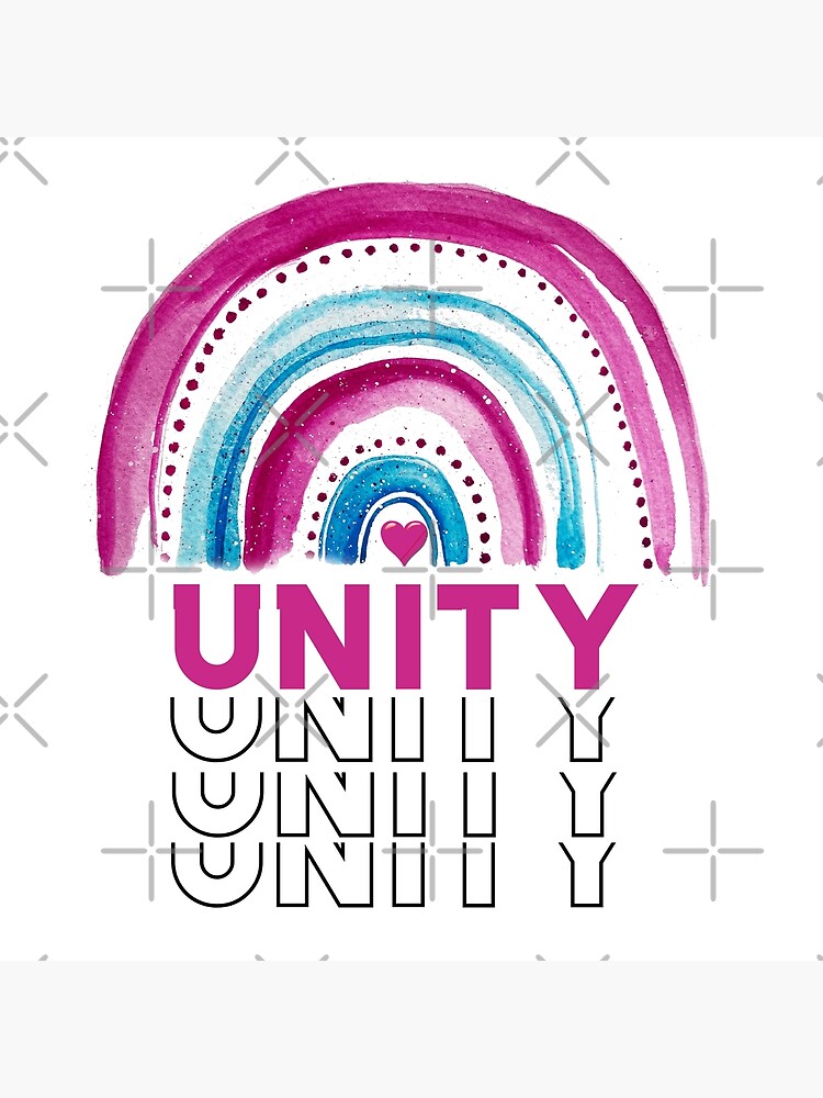 "Unity, Diversity, Make Your Mark And See Where It Takes You Rainbow ...