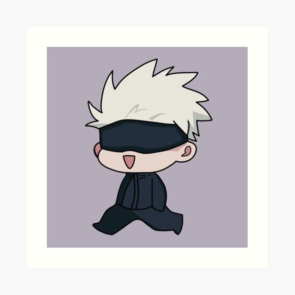 "Chibi Satoru Gojo - Jujutsu Kaisen " Art Print for Sale by ThePlum ...