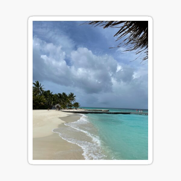 "Maldives " Sticker for Sale by docdoodle | Redbubble