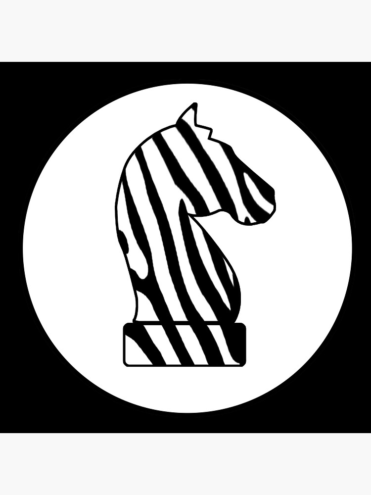 "Logo Zebrito black background " Sticker by ZebritoArt | Redbubble