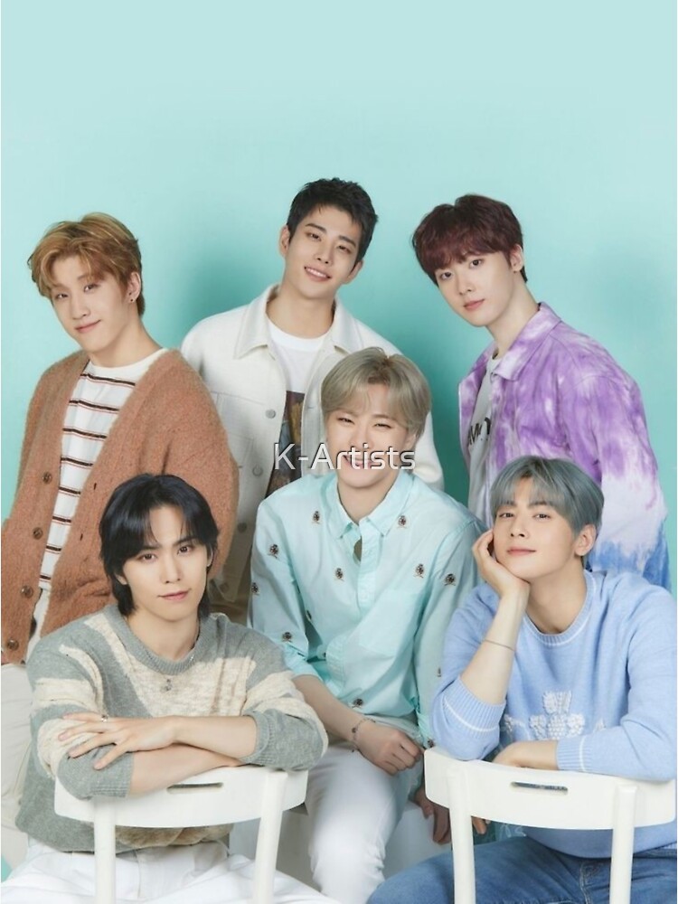 "ASTRO Magazine Photo Shoot" Sticker for Sale by K-Artists | Redbubble