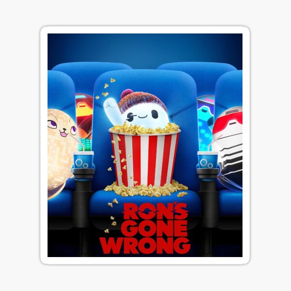 "Ron's Gone Wrong 2021 - Bbot" Sticker for Sale by Funny-Quote | Redbubble