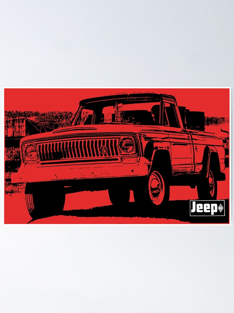 "4x4 OFFROAD PICKUP - BROCHURE" Poster for Sale by ThrowbackM3 | Redbubble