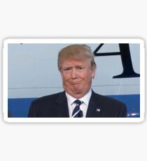 Donald Trump Face: Stickers | Redbubble