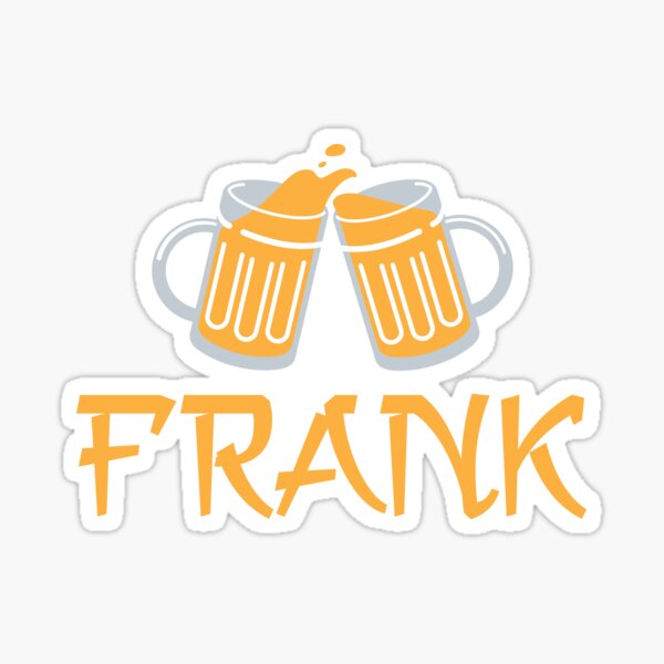 "Frank" Sticker for Sale by Ishandeck | Redbubble