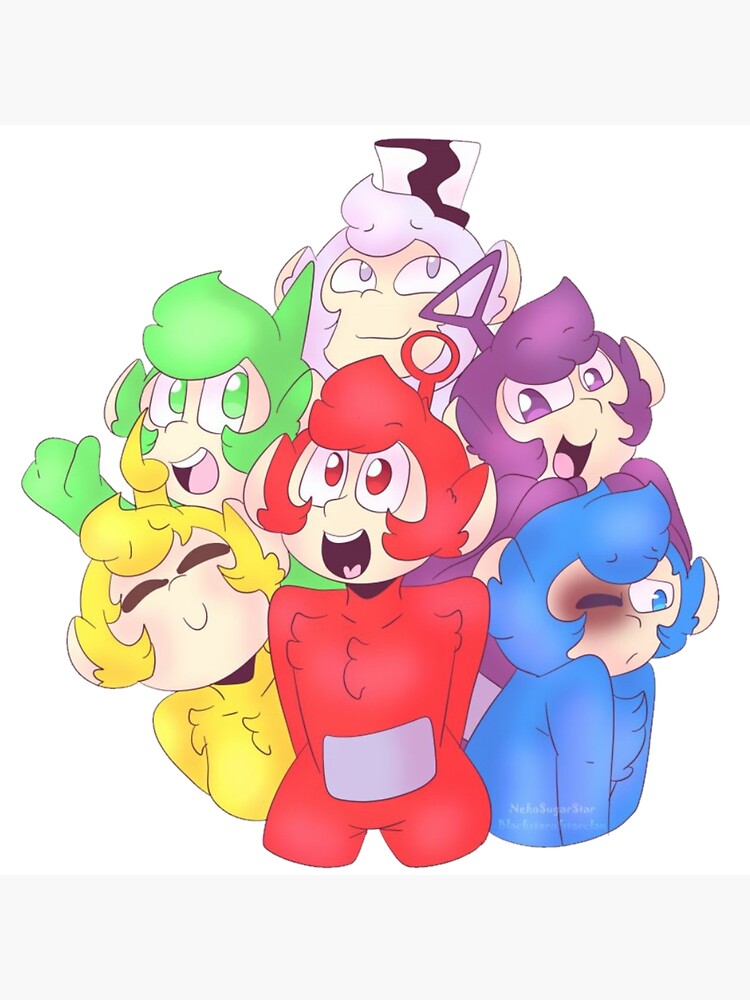 "Slendytubbies" Art Print for Sale by SoliinaTubby | Redbubble