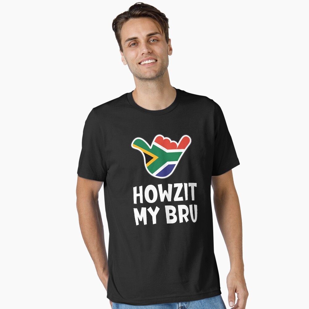 "Howzit My Bru - South African greeting and shaka sign with South ...
