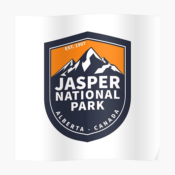"Jasper National Park Alberta Canada Vintage Retro Travel Hiking ...