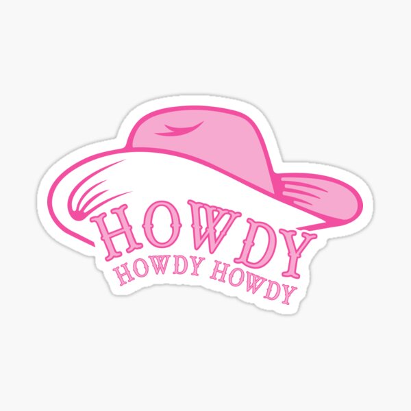 "Pink Howdy Cow Girl, cowgirl, howdy, cowboy, yeehaw, pink, cow ...