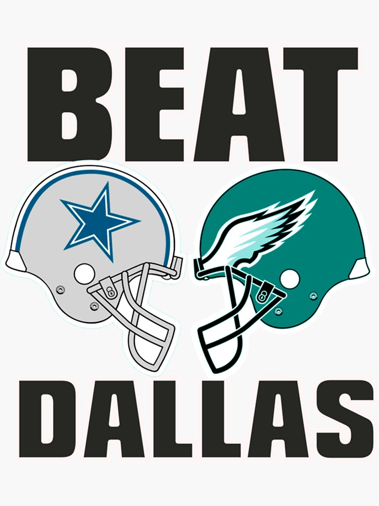 "Beat Dallas " Sticker for Sale by XcarterZDS | Redbubble
