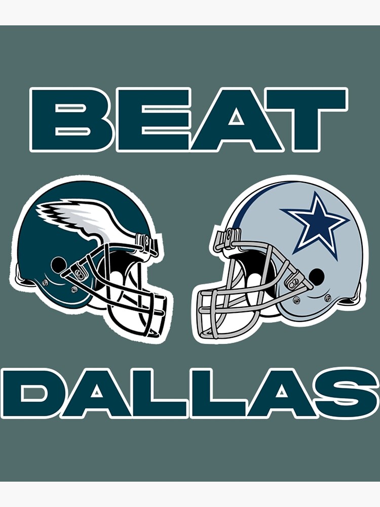 "beat dallas " Poster for Sale by XcarterZDS | Redbubble