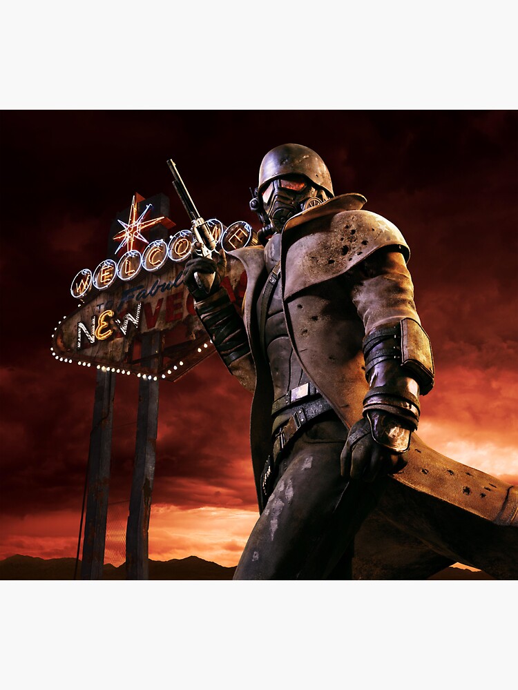 "Fallout Welcome To Vegas Sign" Sticker for Sale by Vintage-Travler ...