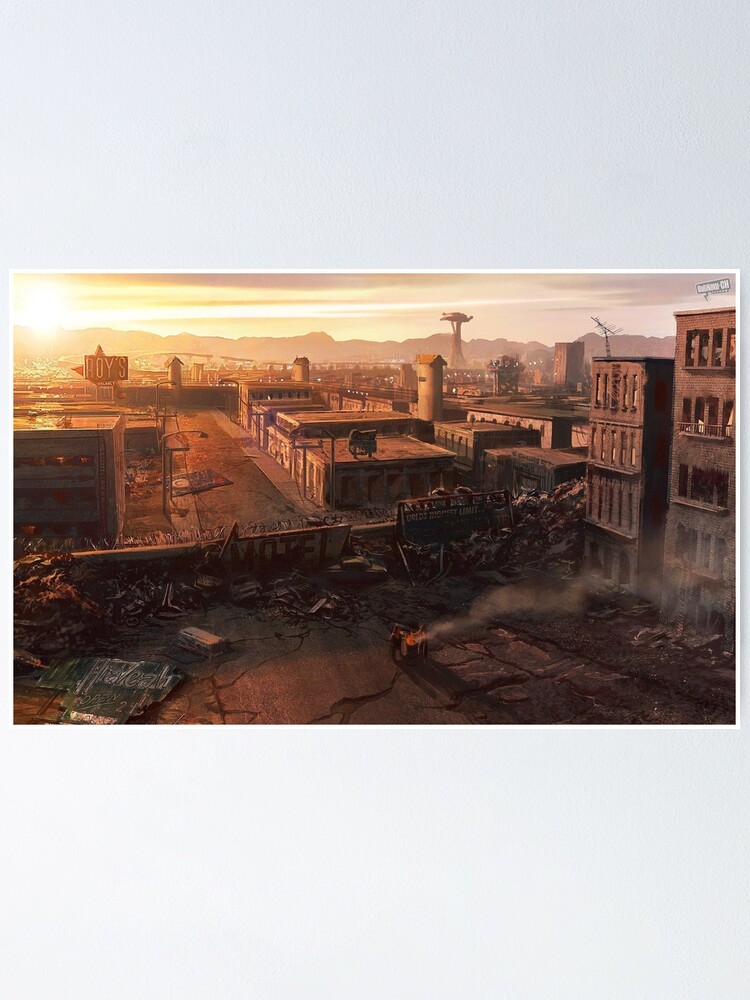 "Fallout Commonwealth" Poster for Sale by Vintage-Travler | Redbubble