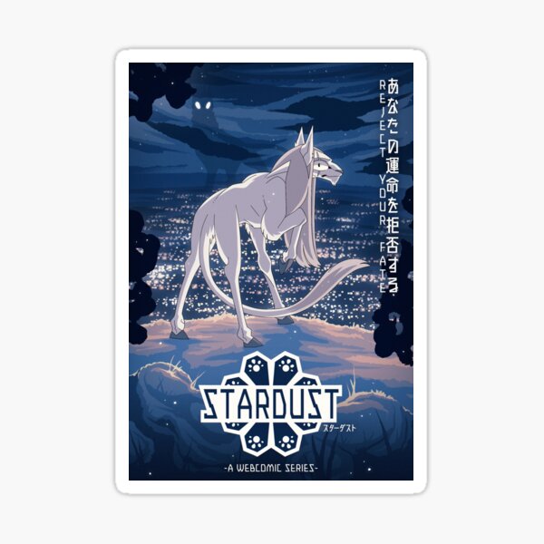 "Stardust Anime" Sticker by StardustComic | Redbubble