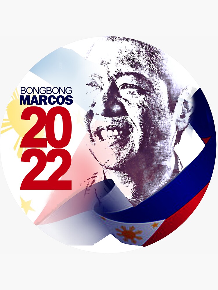"BBM election 2022" Sticker for Sale by ChrisCabucoArts | Redbubble