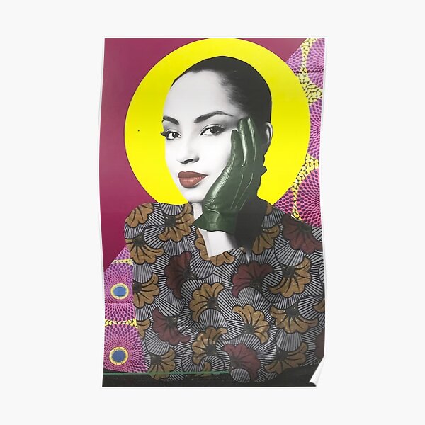 "Sade Collage Poster" Poster for Sale by antymiskyn | Redbubble