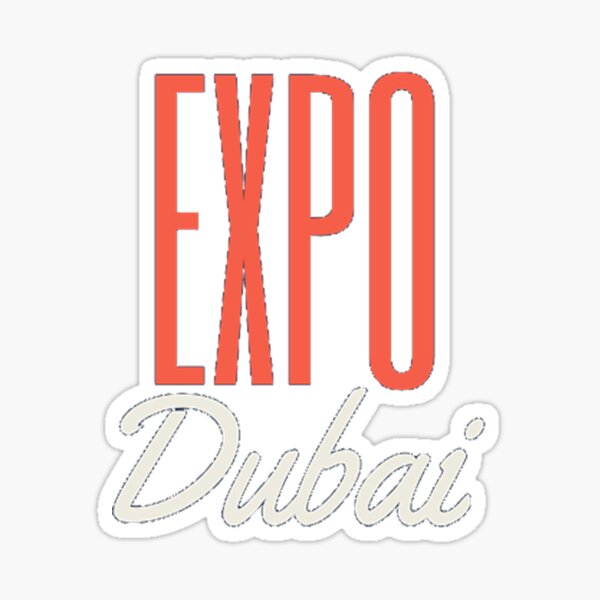 "Expo Dubai" Sticker for Sale by EpelaBoutique | Redbubble