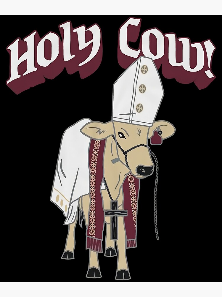 "Rosscreations Merch Holy Cow Shirt" Poster for Sale by gracesxrobin ...