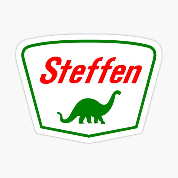 "Steffen The Dinosaur, Clifford Movie" Sticker for Sale by mikesbattle ...