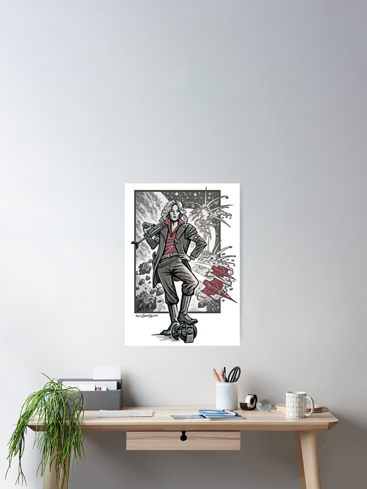 "Jenna Stannis (Blake's 7)" Poster for Sale by Raine Szramski | Redbubble