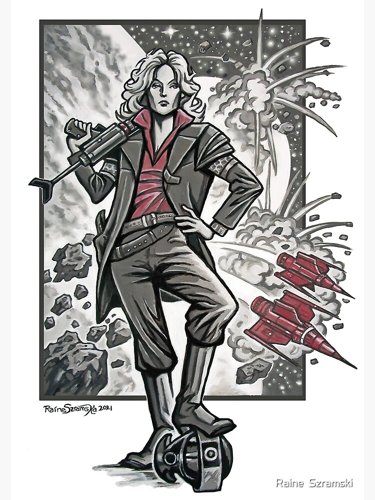 "Jenna Stannis (Blake's 7)" Poster for Sale by Raine Szramski | Redbubble