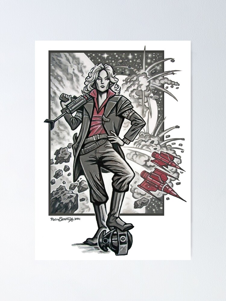 "Jenna Stannis (Blake's 7)" Poster for Sale by Raine Szramski | Redbubble