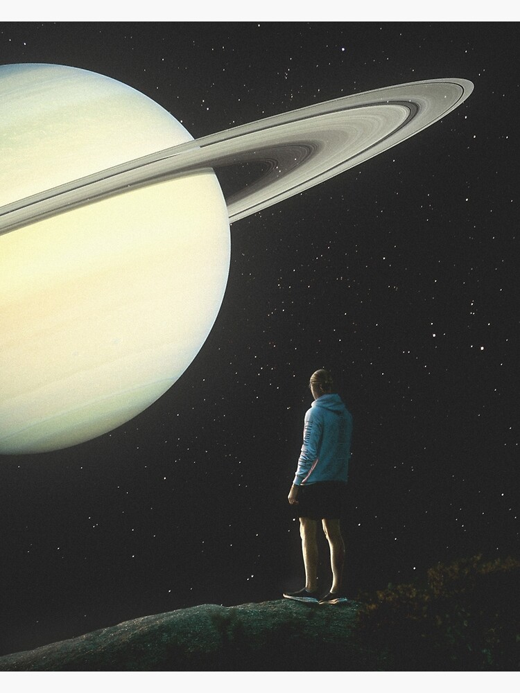 RINGED PLANET Premium Matte Vertical Poster sold by Erik Jensen | SKU ...