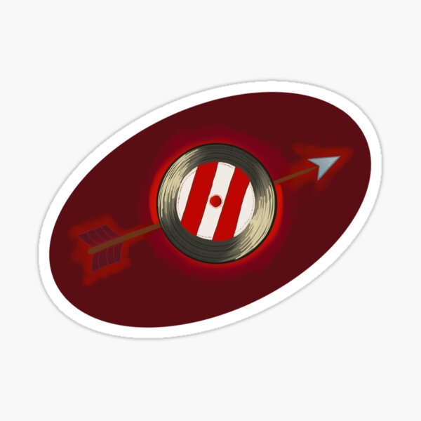 "Tommyinnit's Disc Symbol with background " Sticker for Sale by ...