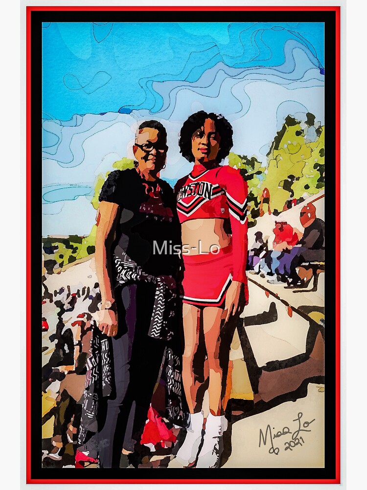 "Beverly & Maya" Sticker by Miss-Lo | Redbubble