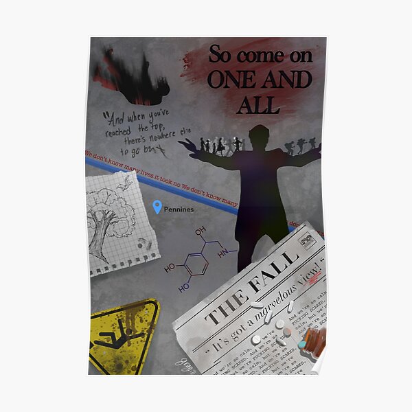 "The Fall" Poster for Sale by Sam05Lyrics | Redbubble