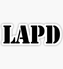 Lapd: Stickers | Redbubble